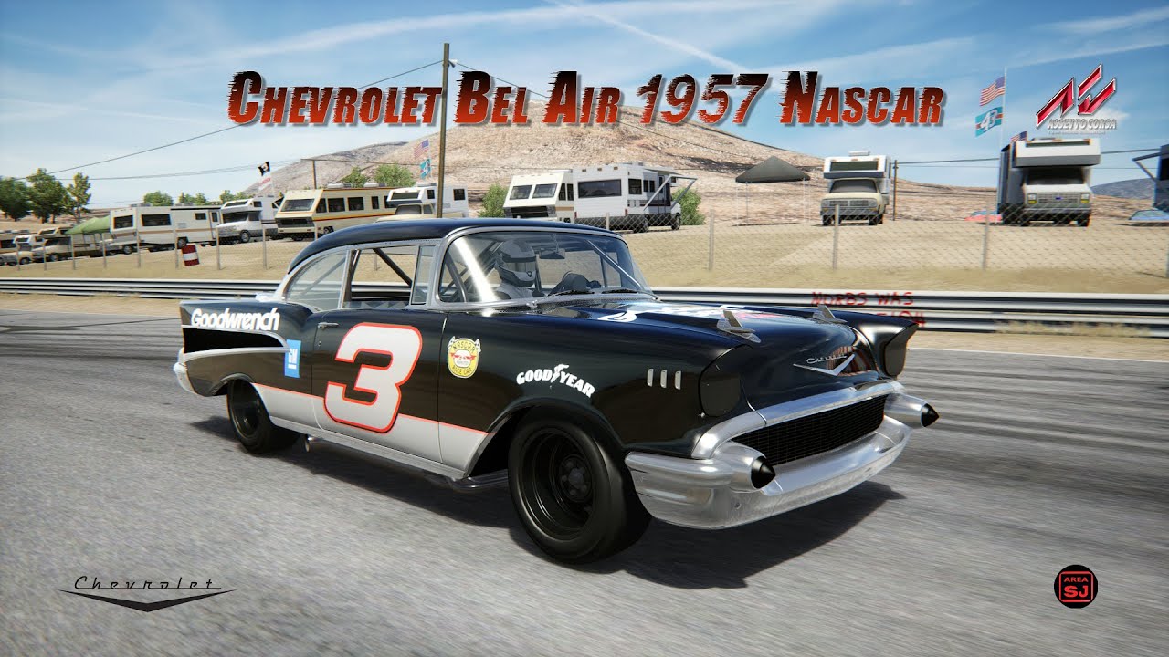 Chevrolet Bel Air Nascar (1957) - Assetto Corsa - YouTube
