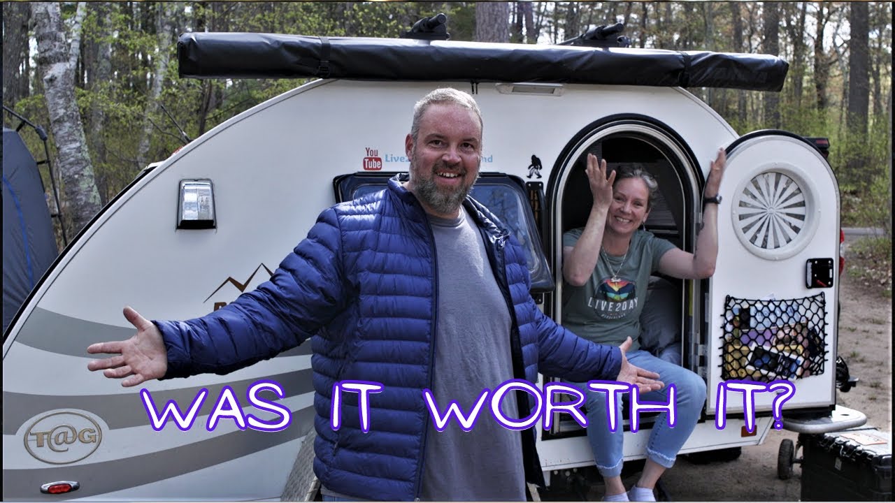 Teardrop RV Review | 2020 Nucamp Tag XL Boondock Edge - YouTube