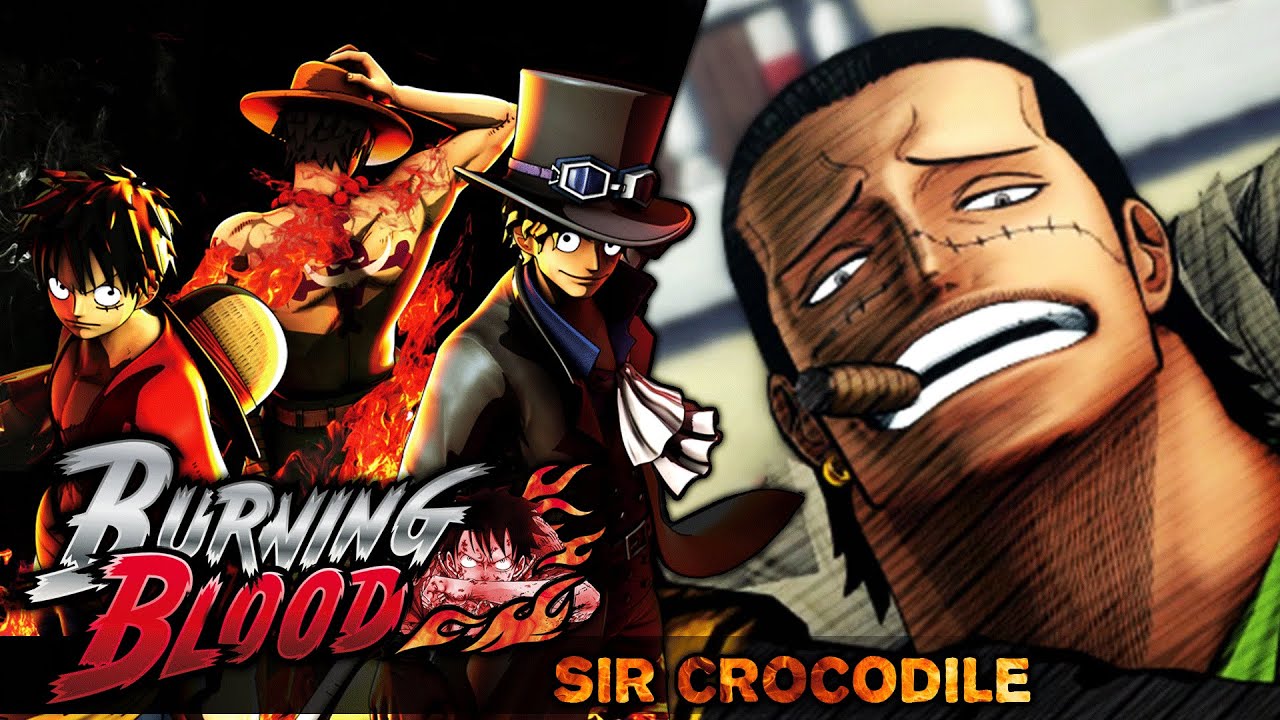 Sir Crocodile Gameplay!!! One Piece Burning Blood Gameplay!!! - YouTube