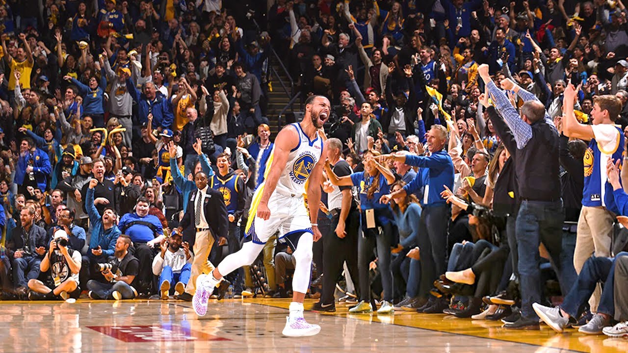 STEPH CURRY HYPED PLAYS (LOUDEST CROWD REACTIONS EVER) - YouTube