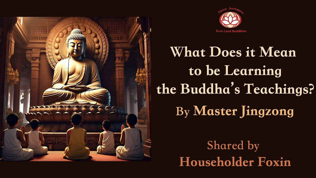 What Does it Mean to be Learning the Buddha’s Teachings? | by Master ...