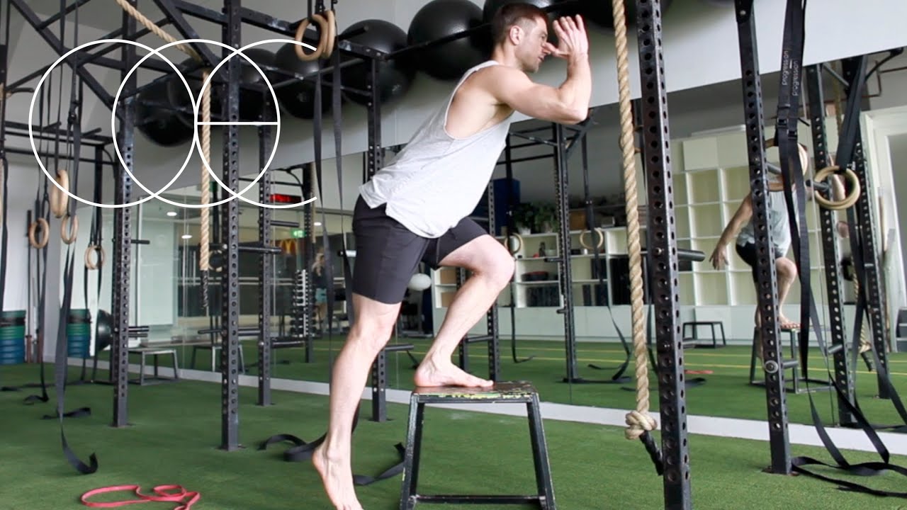 Ring Pull Up Band Press Single Leg Squat September 2018 - YouTube