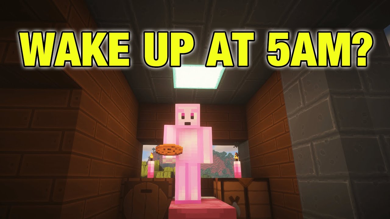 This Is My Morning Routine - Minecraft - YouTube