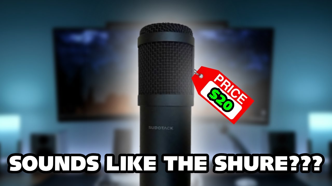 DID I JUST BY THE BEST BUDGET MICROPHONE? | SUDOTACK ST-800 - YouTube