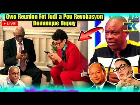 Gro Réunion Fèt Jodi a Pou Revoke Dominique Dupuy,Tichinwa ak Edgard Leblanc Di Fòk Dupuy Revoke ...