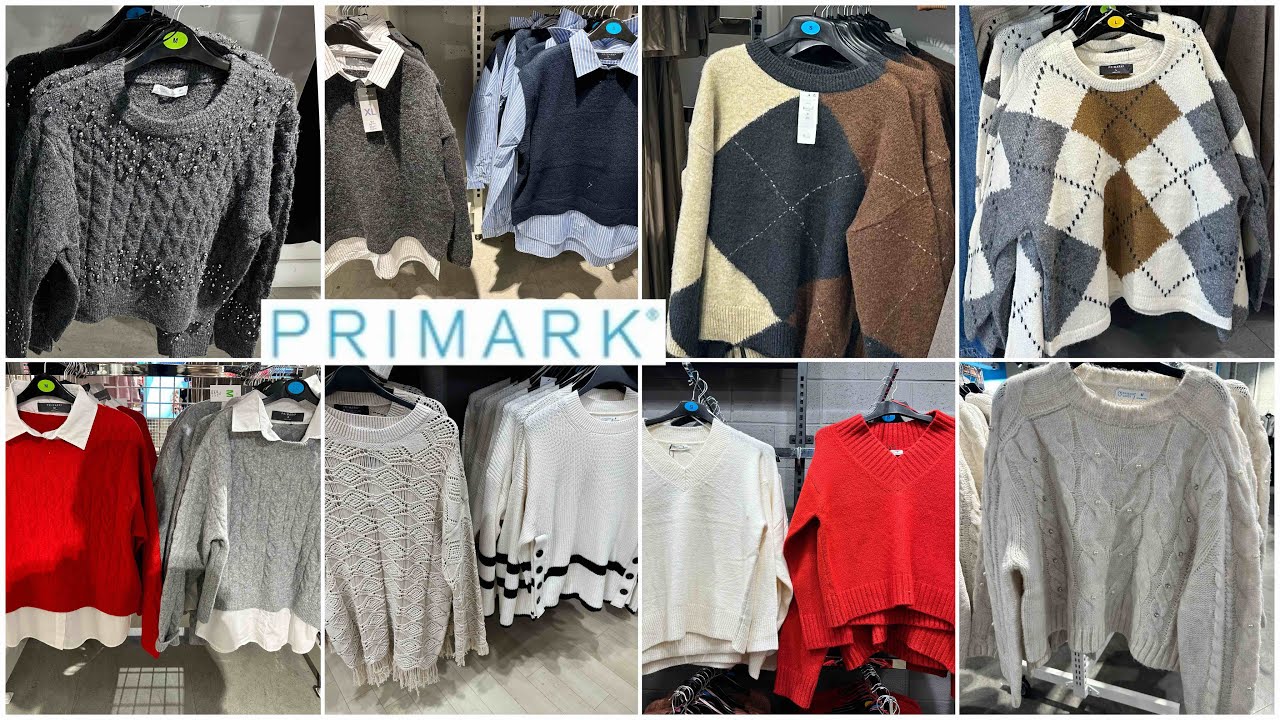 Primark women’s sweaters new collection / October 2024 - YouTube