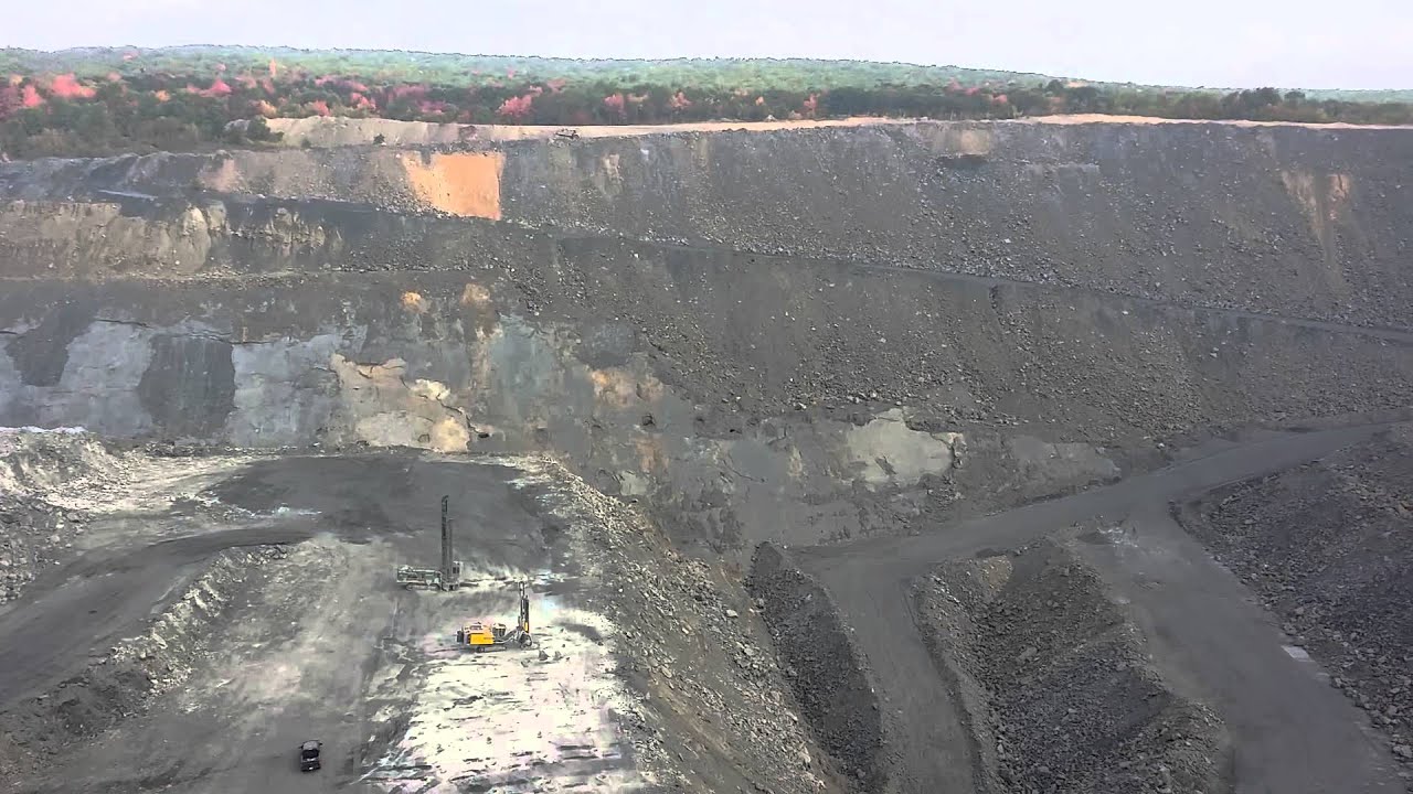 Atlantic Coal Stockton Mine 1st October 2014 - YouTube