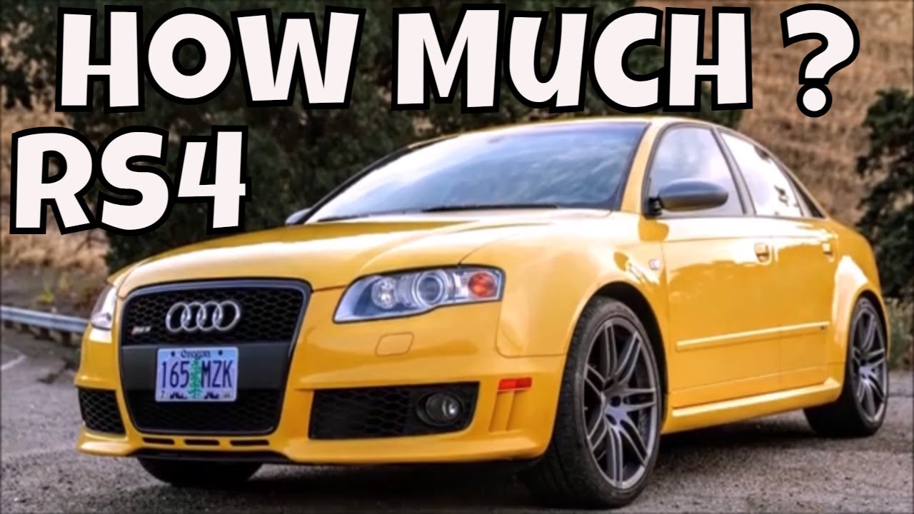 Audi RS4 Sells for Record Price - YouTube