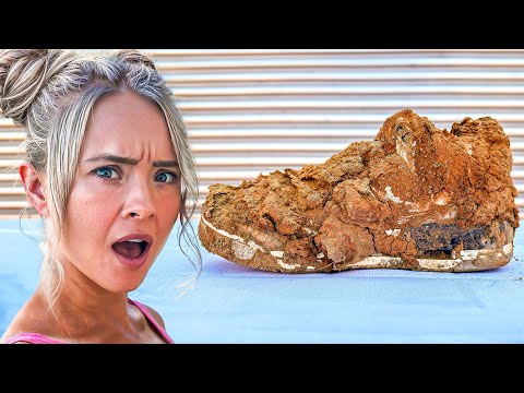 Cleaning the DIRTIEST Shoes Ever!