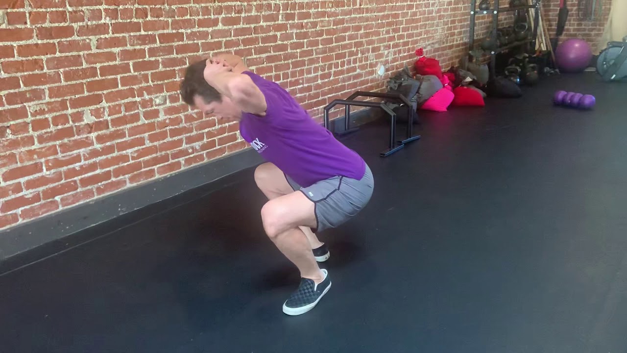Swimmers from the bottom of squat position - YouTube
