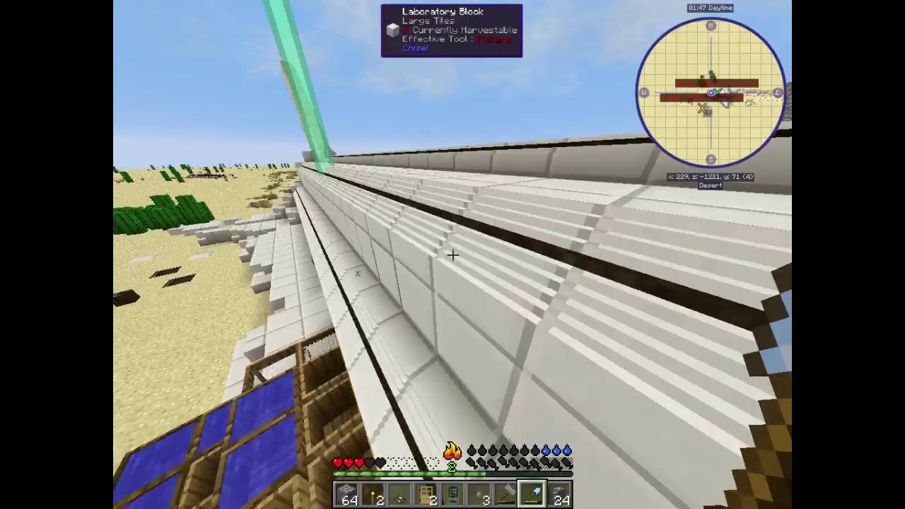 Minecraft Mod Forever Stranded EP 1 : เอาชีวิตรอดในโลกแห่งทะเลทราย ...