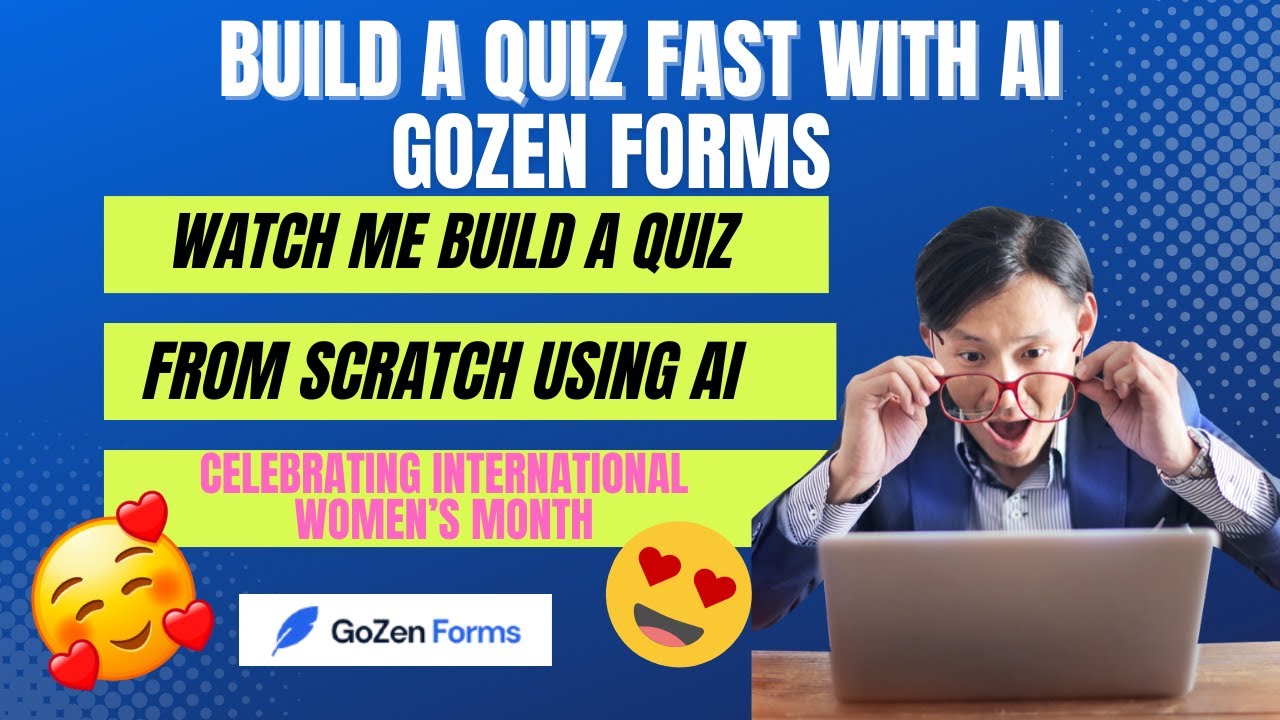 GoZen Form Building: Quiz Builder Tutorial - YouTube