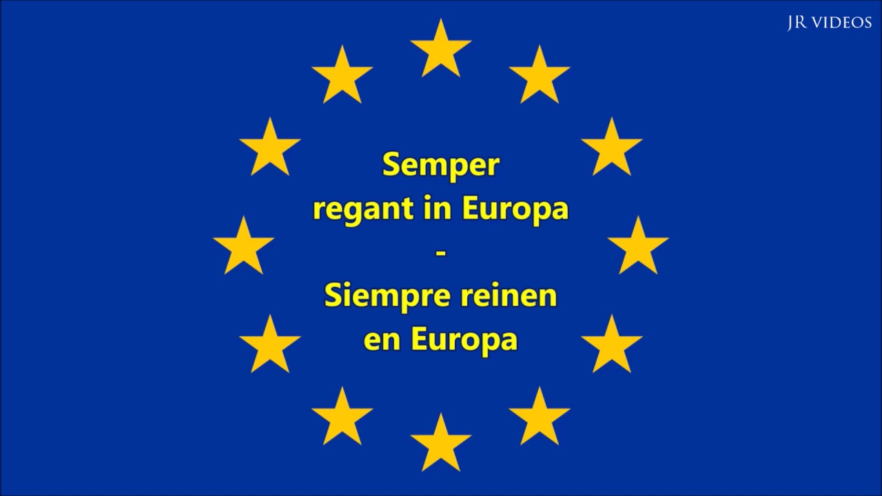 Himno Europeo (traducción) - Anthem of Europe (ES) - YouTube