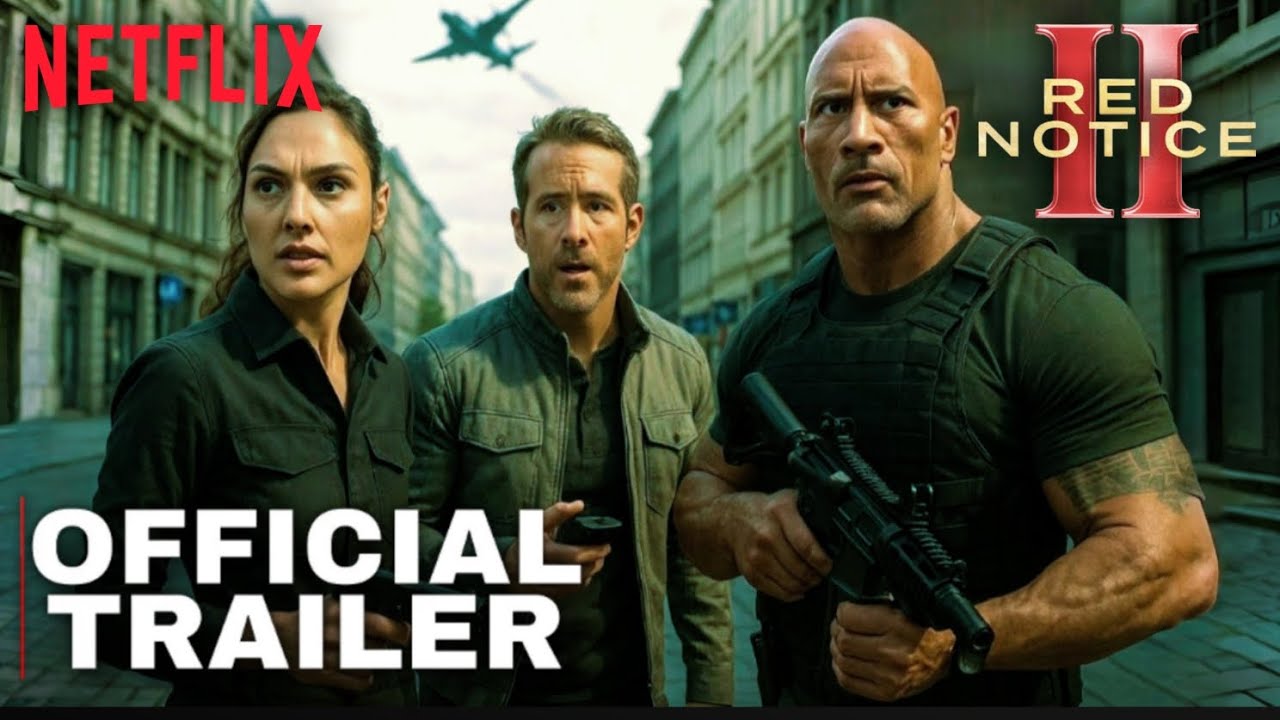 Red Notice 2 - Official Trailer | Netflix Movie - Dwayne Johnson, gal ...
