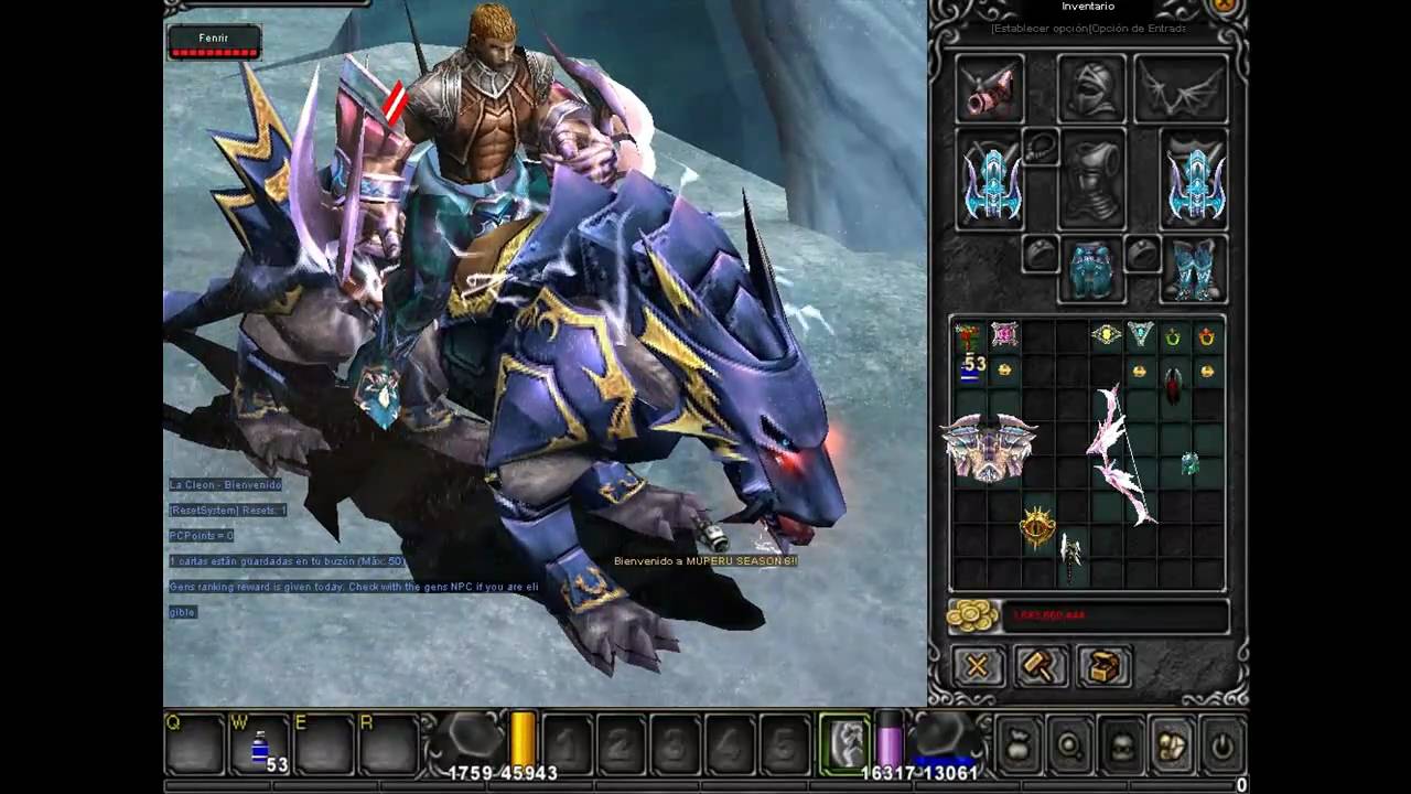 MU SEASON 6 Lanzamieto Rage Fighter( HD) - YouTube