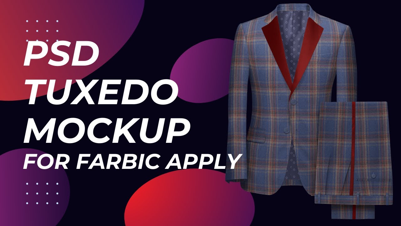 Master Your Tuxedo Design with Our Realistic Tuxedo Suit Template - YouTube
