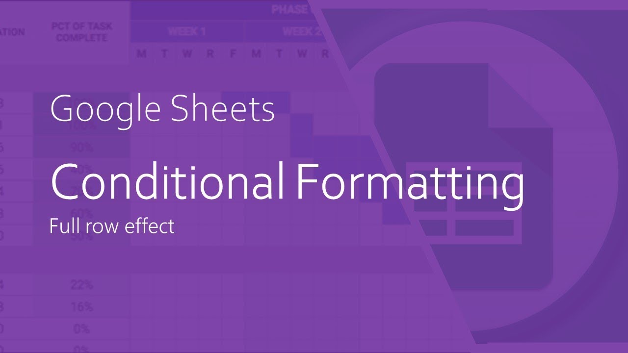 Google Sheets Conditional Formatting Advance YouTube google-sheets-conditional-formatting-advance-youtube