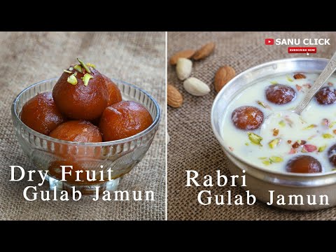 2 types of Gulab Jamun Recipes| Instant Gulab Jamun Recipes|Delicious ...
