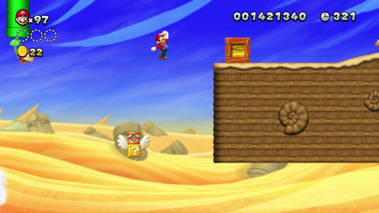 NSMBU: Custom Level - YouTube