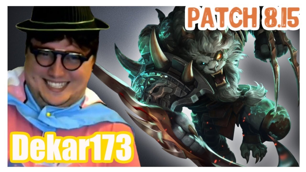 Dekar173 | RENGAR vs VLADIMIR | RENGAR Top | Dekar RENGAR Gameplay ...