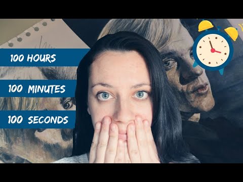 DRAWING A PORTRAIT IN 100 HOURS, 100 MINUTES AND 100 SECONDS - YouTube