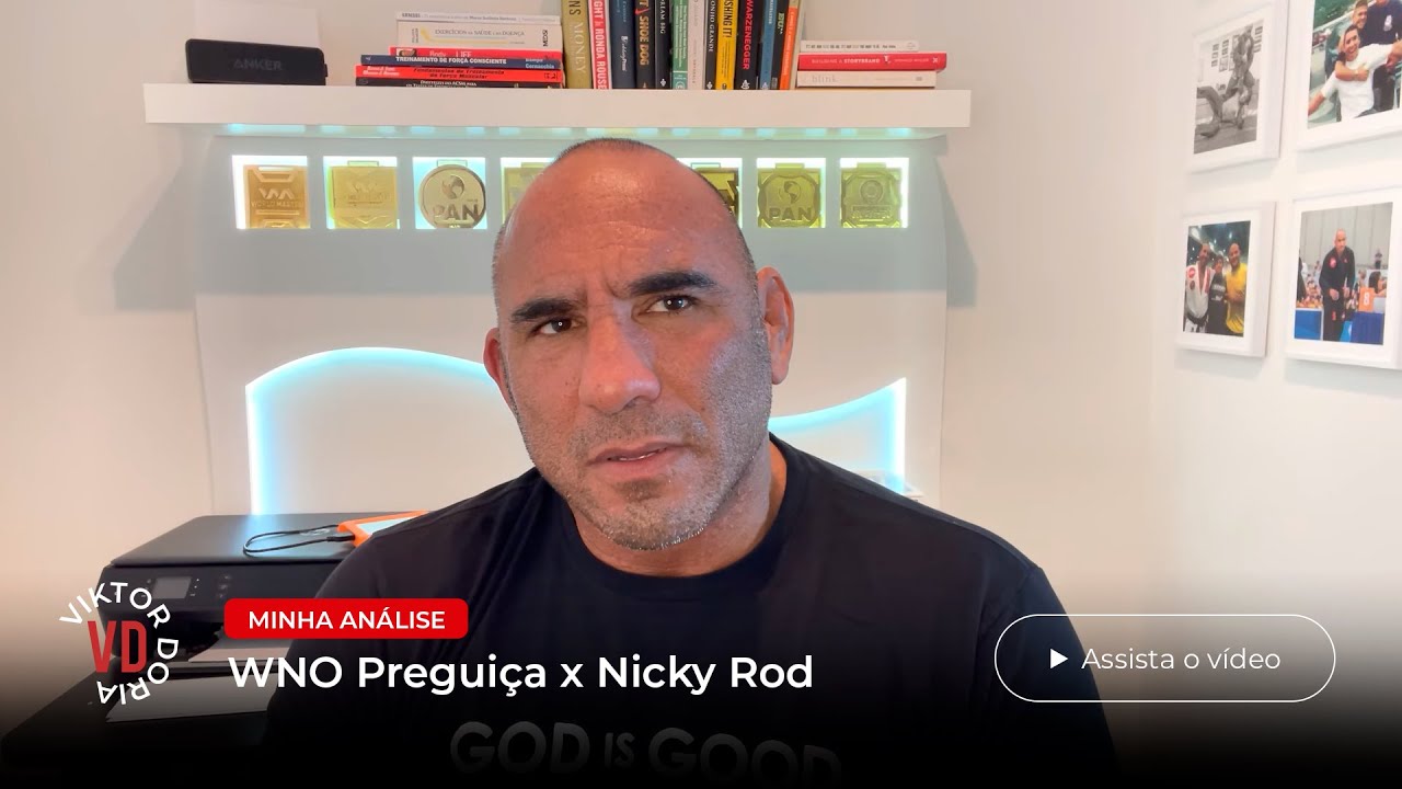 WNO Preguiça x Nicky Rod - minha análise - YouTube
