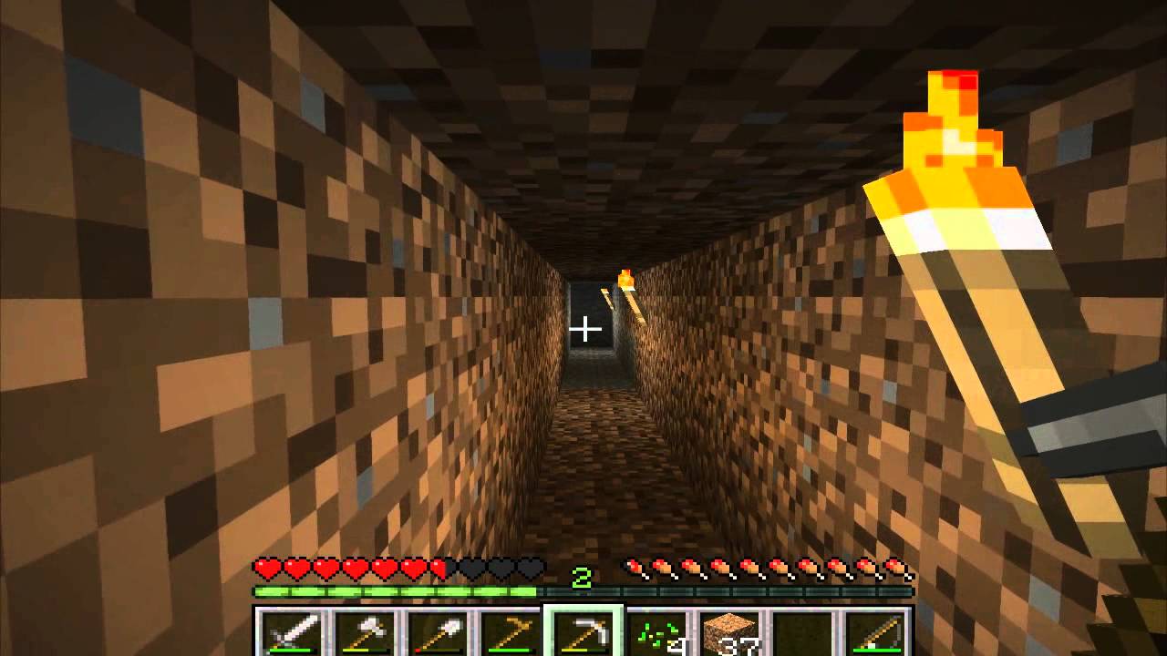 Let's play Minecraft (HUN) Part 6 - Egyszemélyes fúrópajzs - YouTube