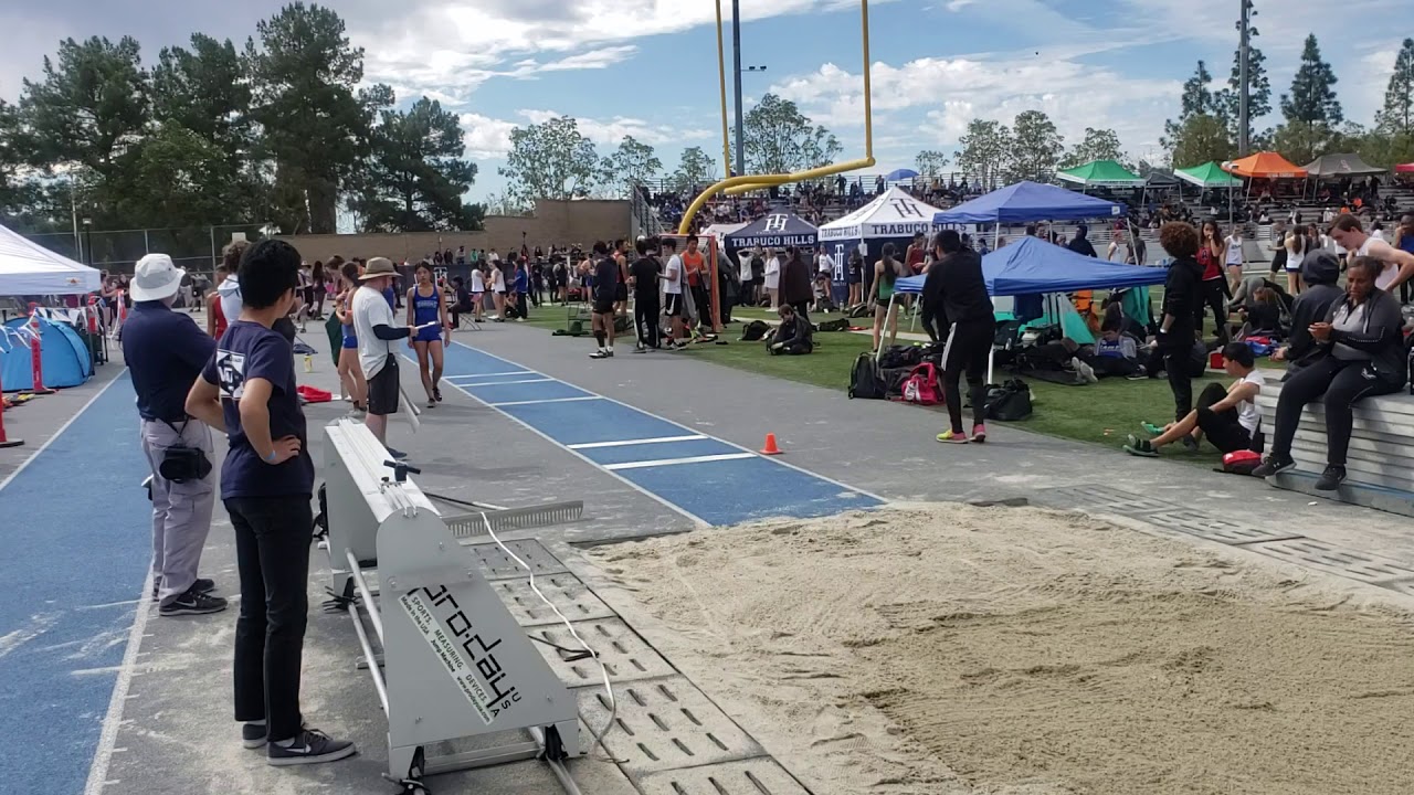 Mustang roundup long jump south Pasadena jumpers 2(4) - YouTube