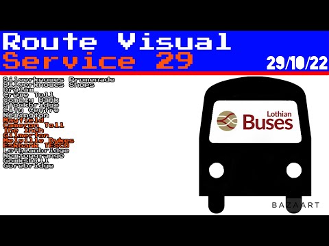 Lothian Buses E400MMC Service 29 Craigmillar Park to Eskbank - RV 29/10/22