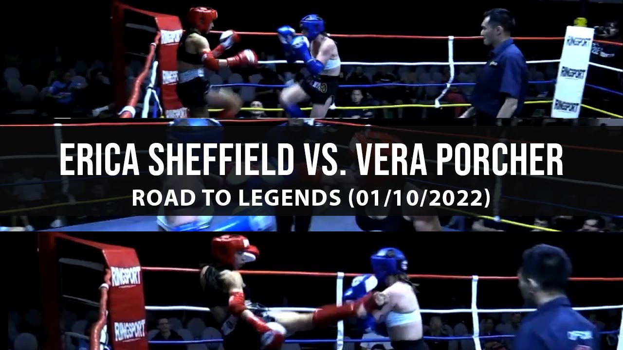 FULL FIGHT | Erica Sheffield v Nathan Vera Porcher | Road To Legends ...
