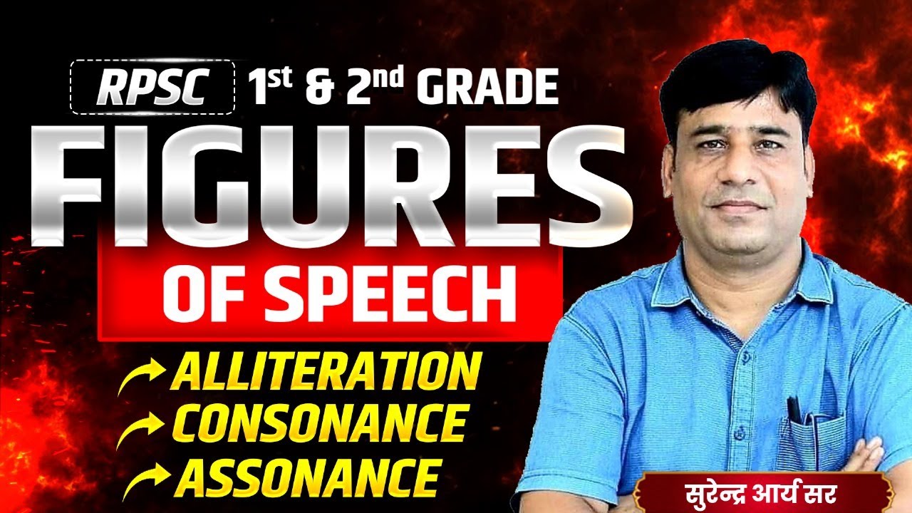 Figures of Speech (Alliteration, Consonance & Assonance) RPSC 1st Grade ...