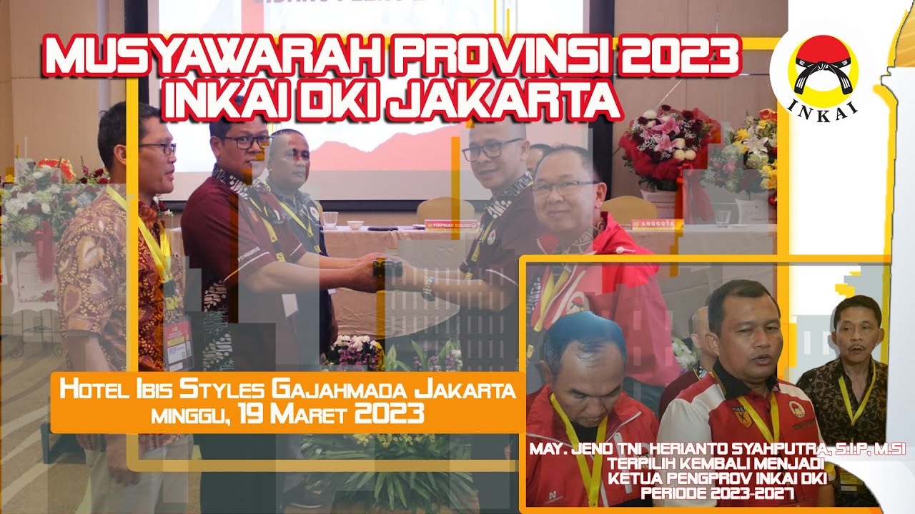 MUSYAWARAH PROVINSI INKAI DKI JAKARTA 2023. Eps. 2 - Sidang Pleno - YouTube