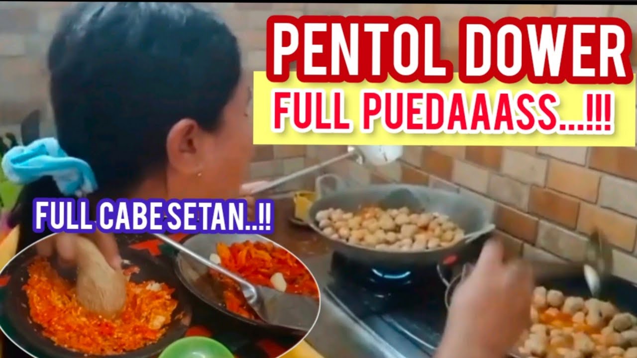 Merinding Lihat Lomboknya ! membuat Pentol Dower Level 1000 Lanjut di ...