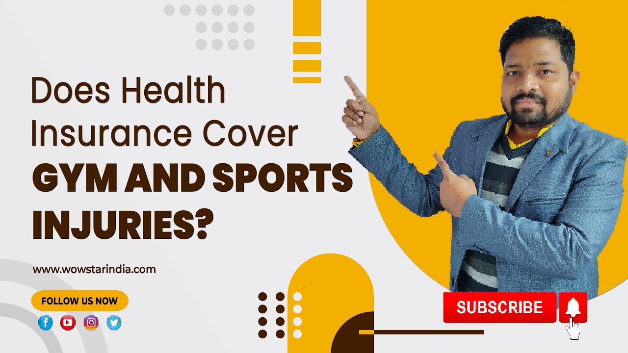 Gym/Sports injury Cover|How To Cover Injury Health Insurance - YouTube
