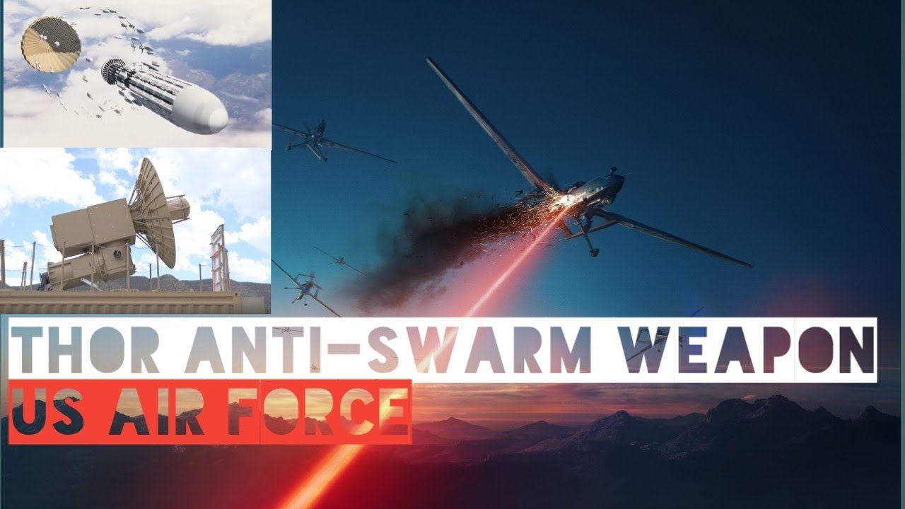 THOR Anti-swarm weapon, USAF tests a microwave energy weapon. - YouTube