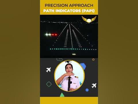 What Are PAPI Lights? Precision approach path indicator Explained #shorts - YouTube