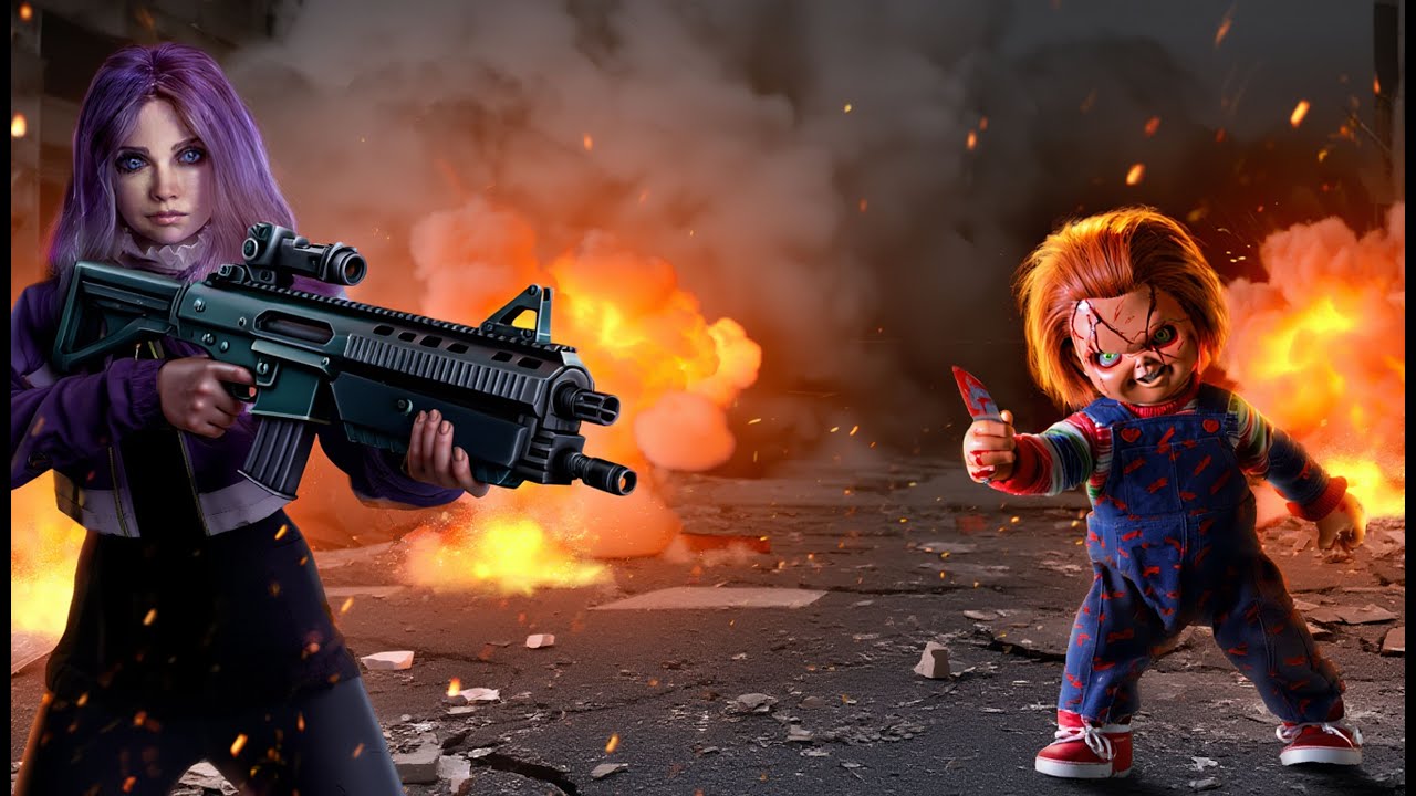 M3GAN vs Chucky – Ultimate Killer Doll Battle | Horror Short Story 2025 ...