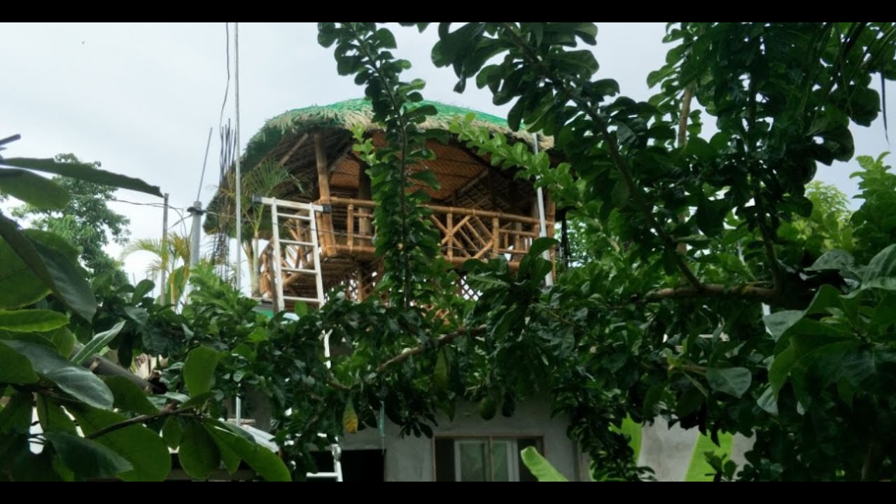 Philippine Roof Top Patio Nipa Hut - Bahay Kubo (Gazebo) On Bantayan ...
