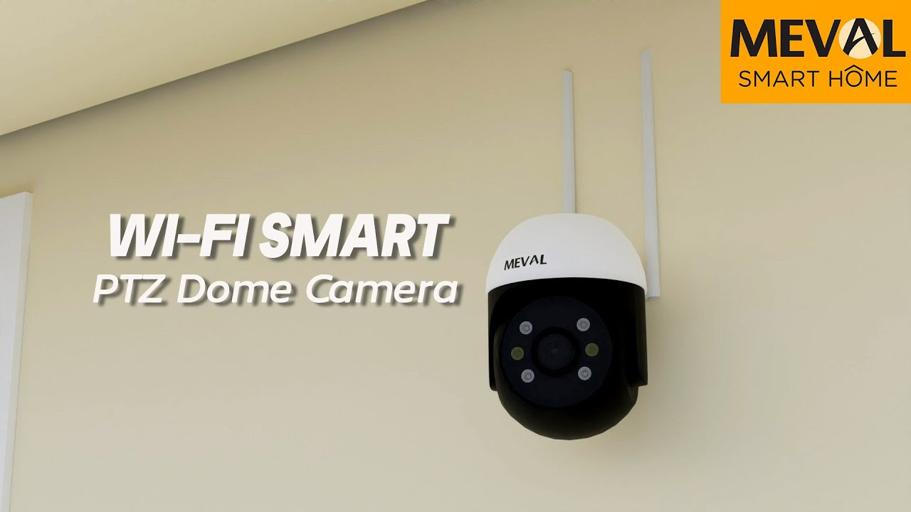MEVAL WI-FI SMART PTZ Dome Camera : CCTV Outdoor nan Canggih || MEVAL ...