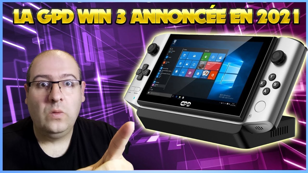 La console GPD win 3 annoncée pour 2021 a 850 $ - YouTube