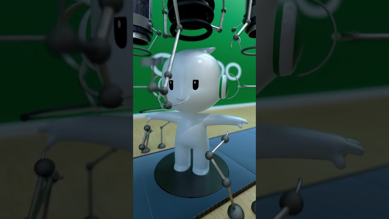 MASKOT OPPO 3D CETAK ANIMATION - YouTube