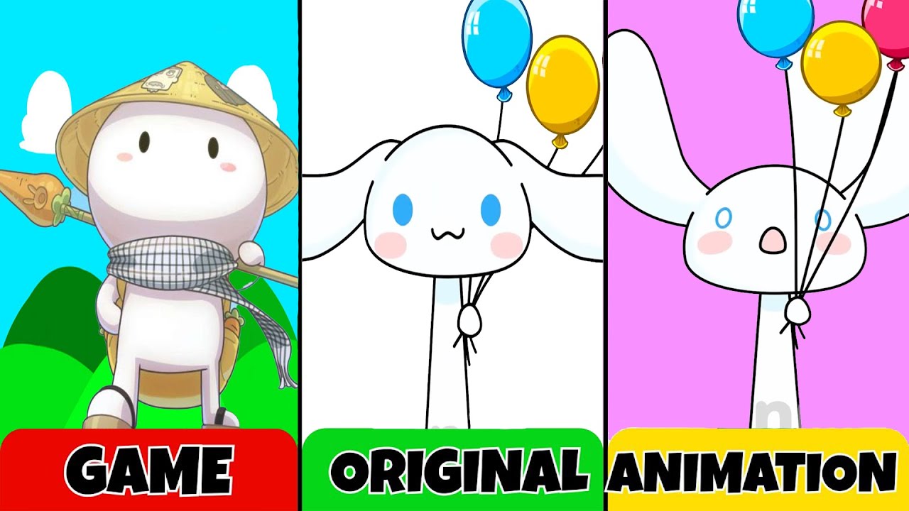 My NEW! Sprunki OC: Cinnamoroll (from Hello Kitty)! Animation vs Game ...