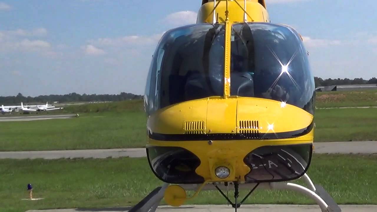 Bell 206 B Helicopter Walk Around - YouTube