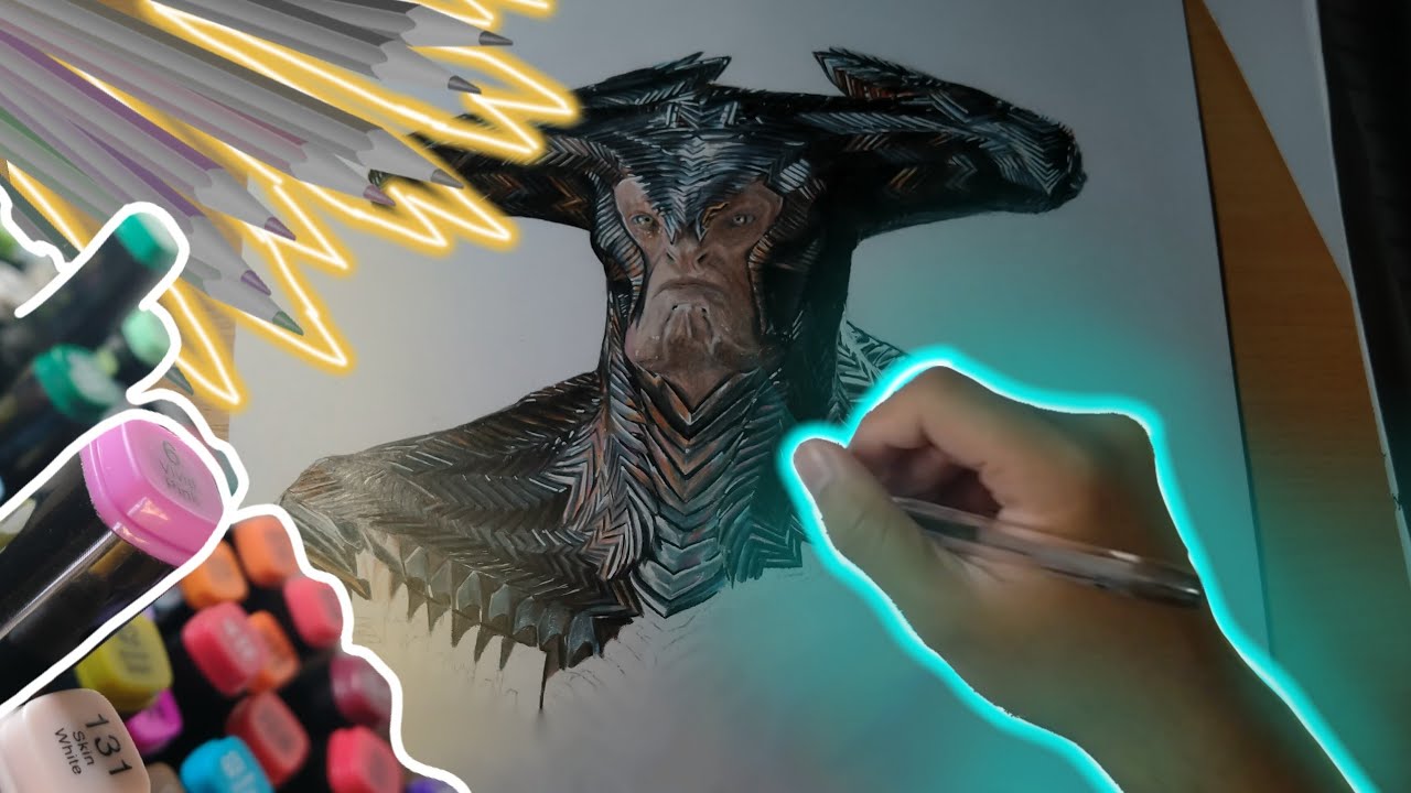 A not so detailed drawing of Steppenwolf (Justice League snyder cut ...