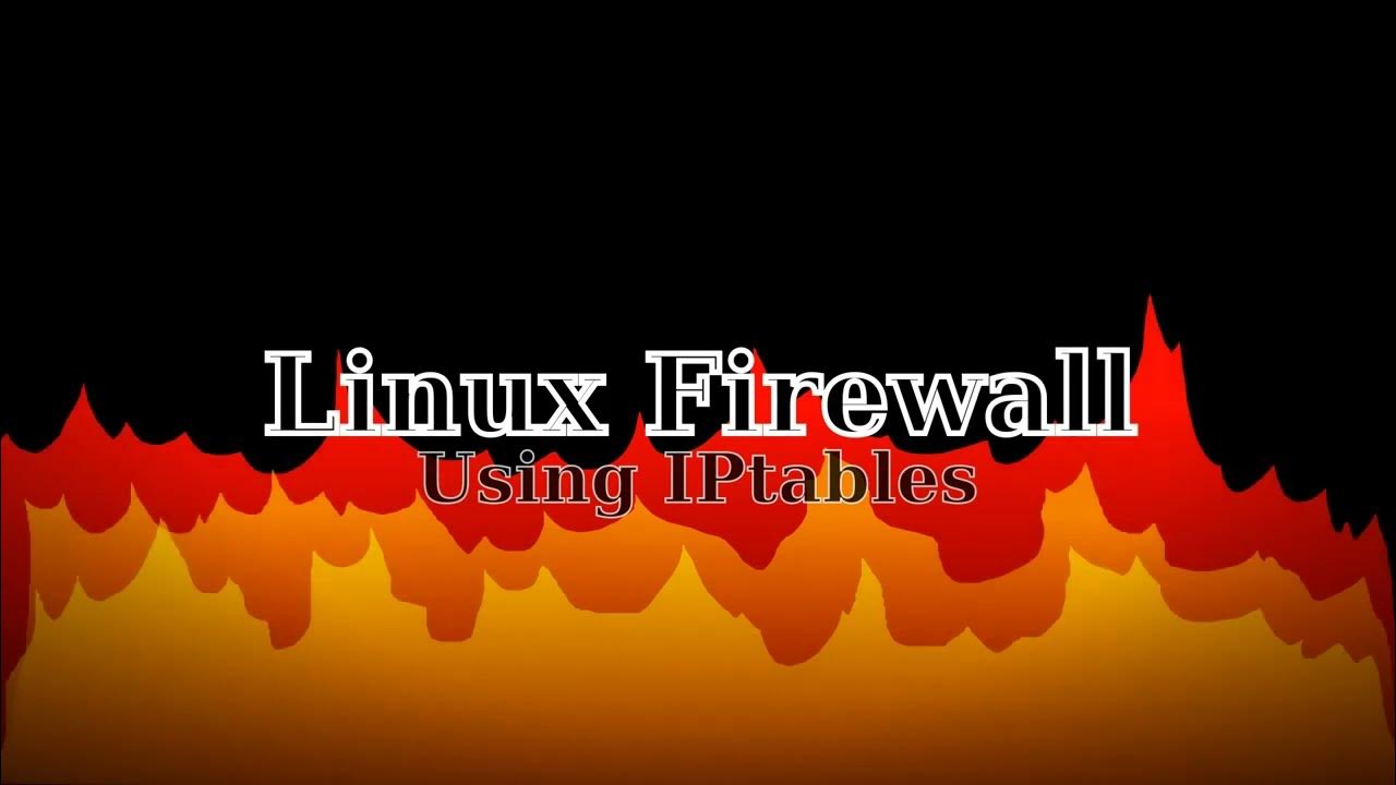 How to implement Linux Firewall using IPtables step-by-step tutorials || iptables firewall - YouTube