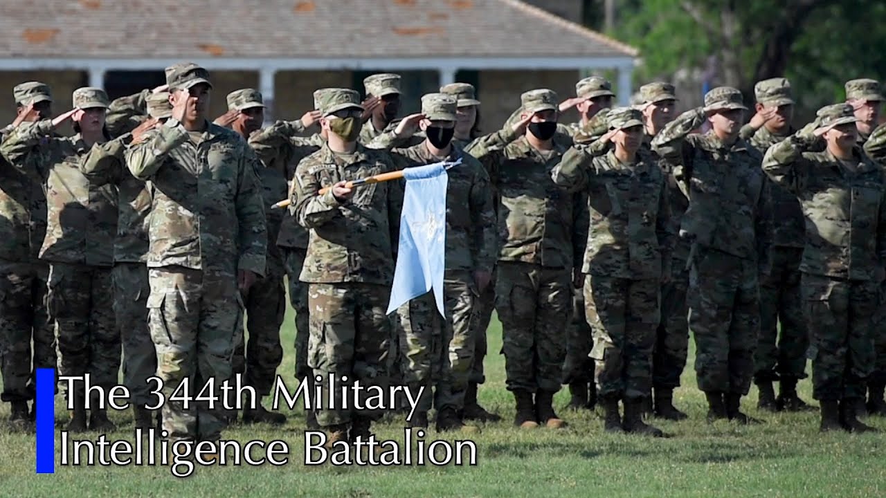 344th Military Intelligence Battalion Change of Command - YouTube