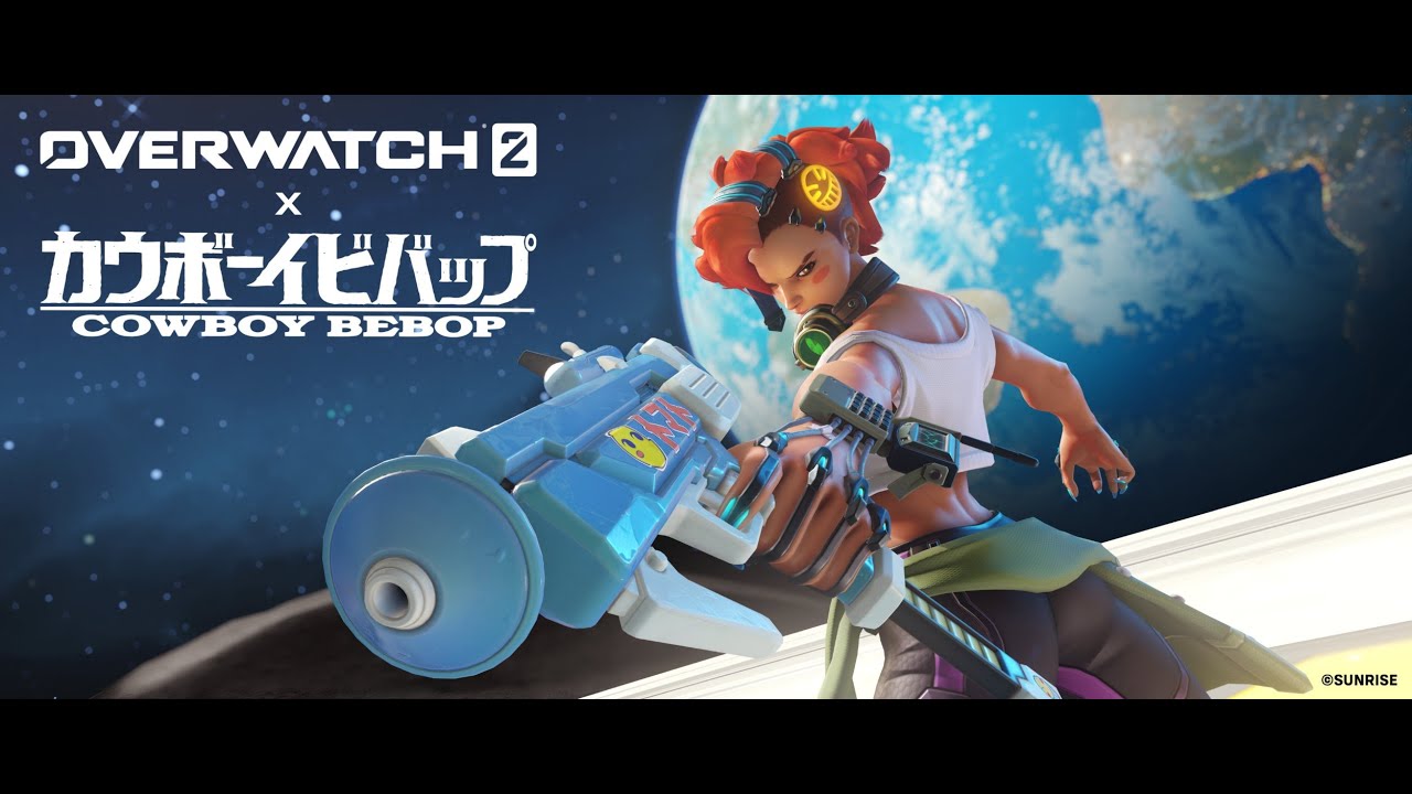 NEW Ed Sombra Skin Showcase || Cowboy Bebop x Overwatch 2 - YouTube