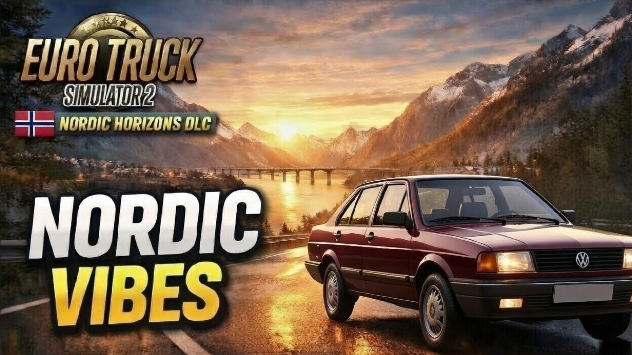 Relaxing Nordic Drive in ETS2 🚗 60fps - YouTube