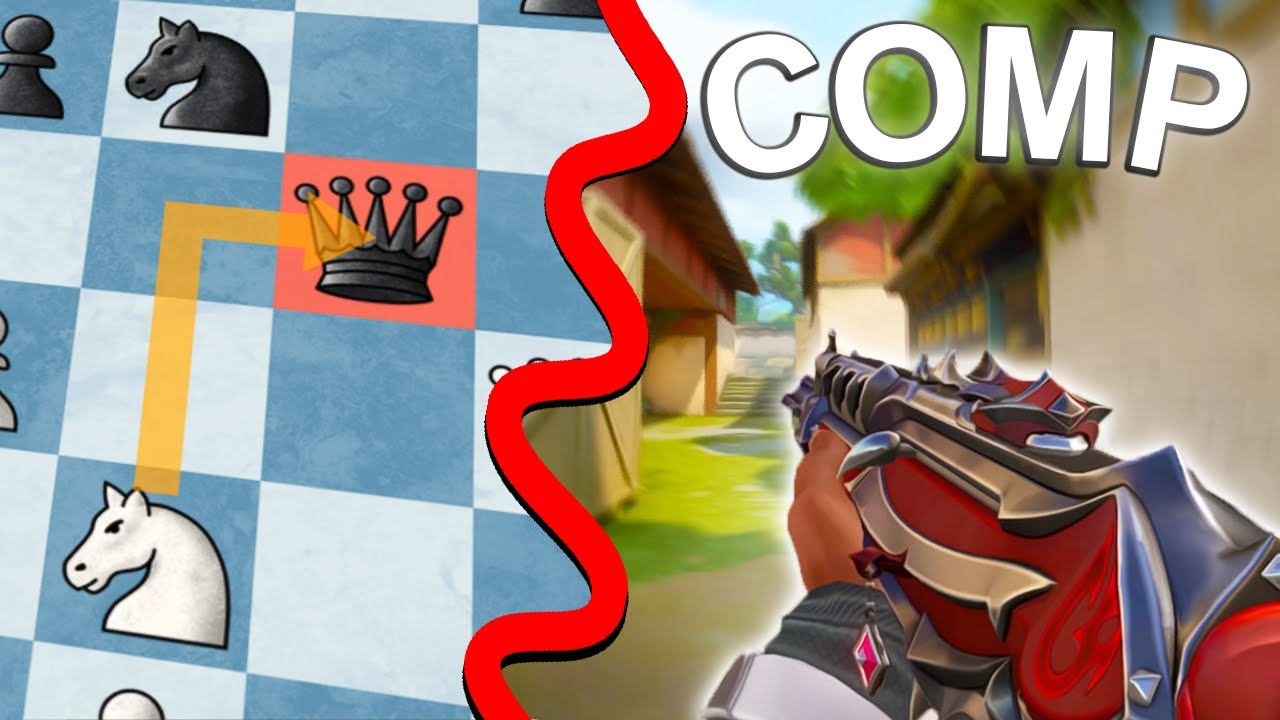 Playing Chess while in a game of Valorant... - YouTube