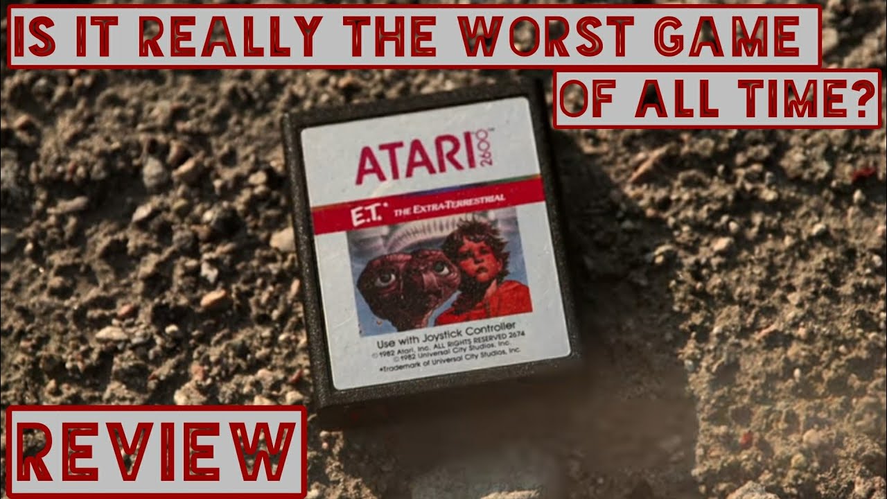 ET Atari 2600 - Review |Is It Really The Worst Game Of All Time?| - YouTube